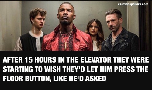 Baby Driver - Caution Spoilers