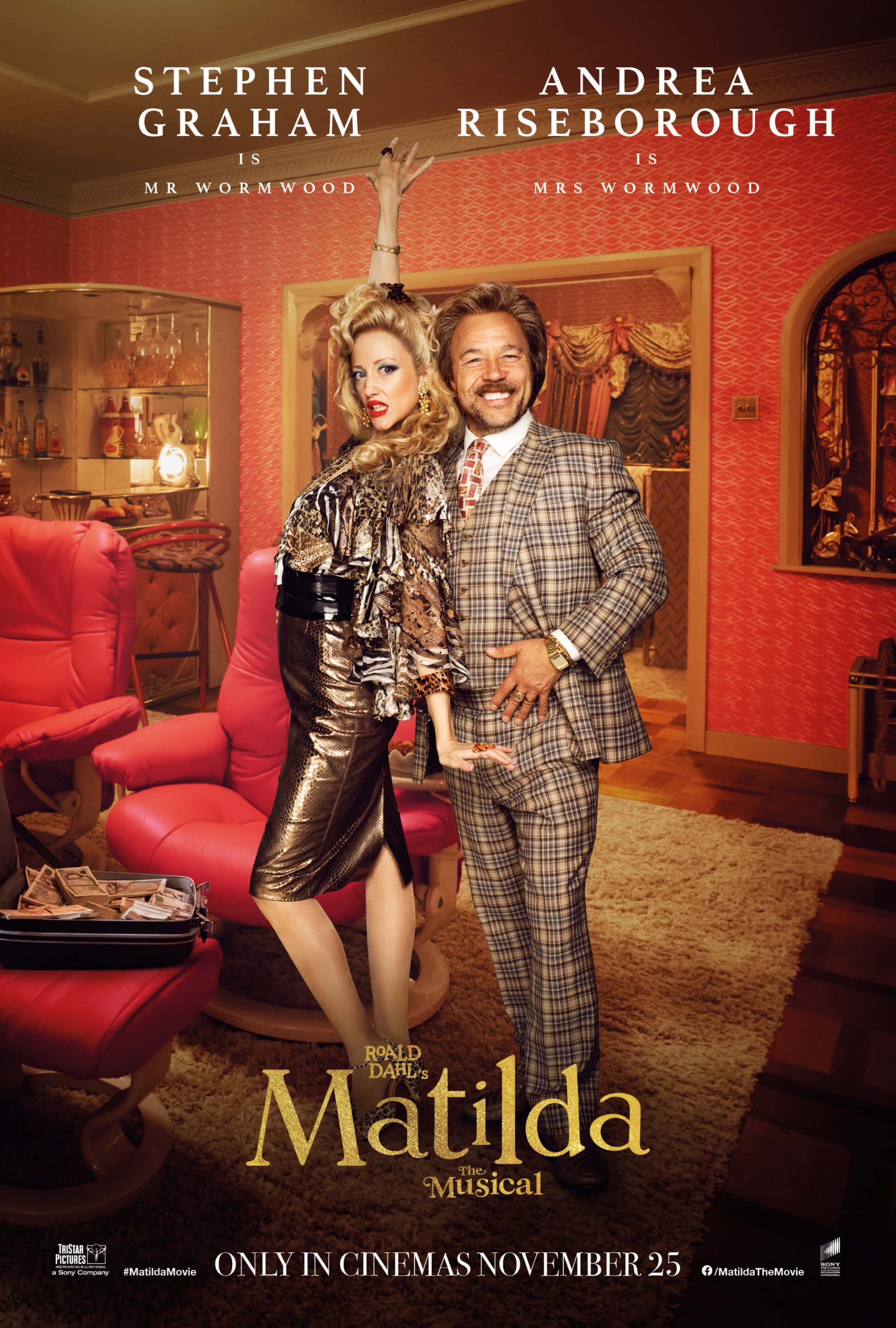 Matilda The Musical: character posters and images - Caution Spoilers